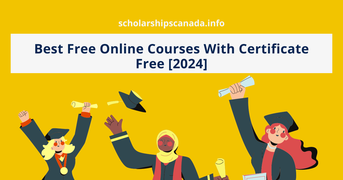 Best Free Online Courses With Certificate Free [2024]